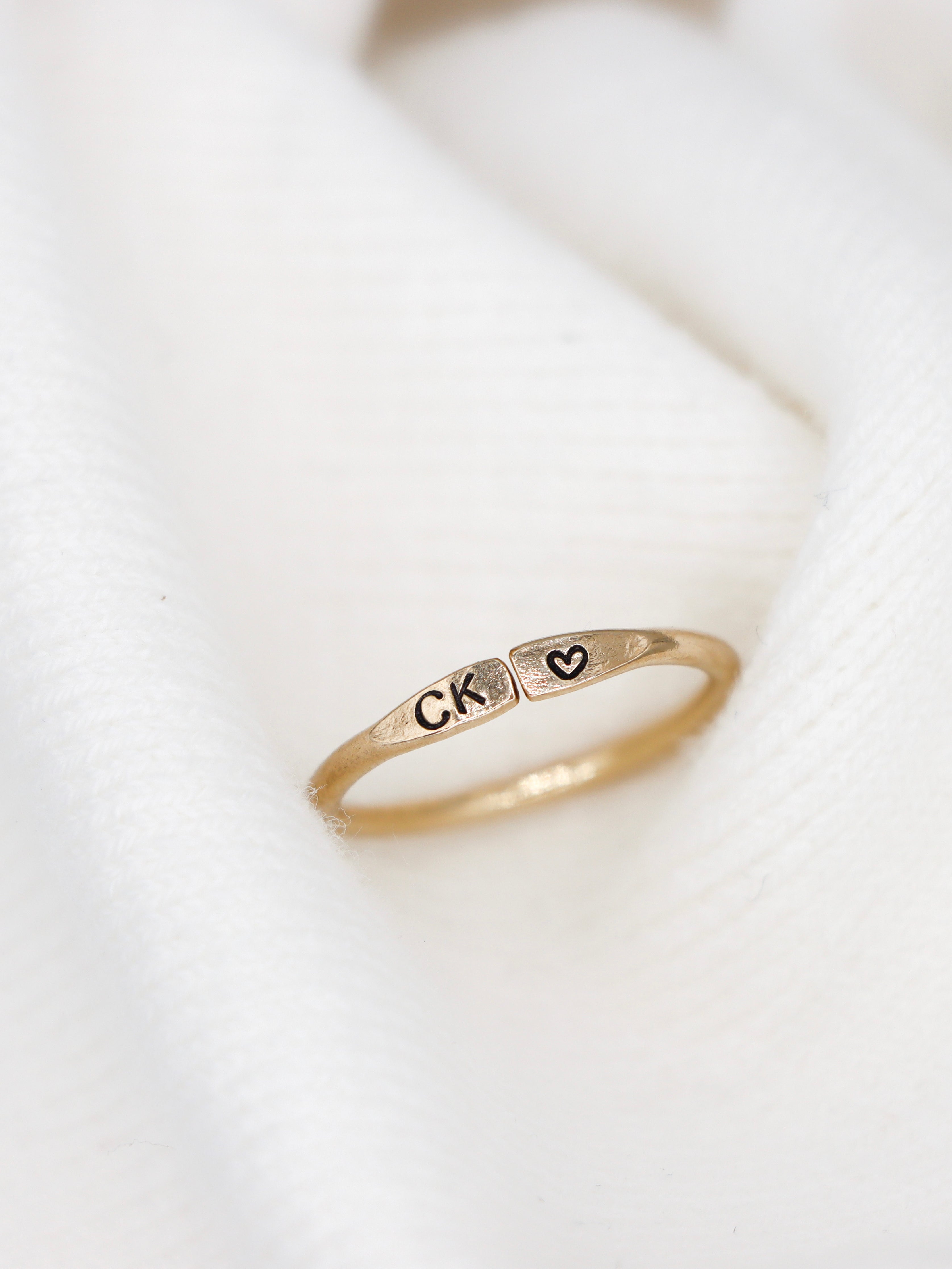 Initial Open Ring – simplisticbyb